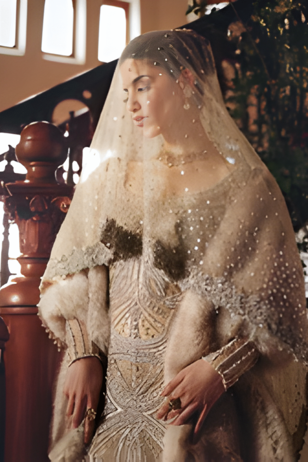 Opaline Muse Pakistani Bridal Gown Set - Nameera Bridal